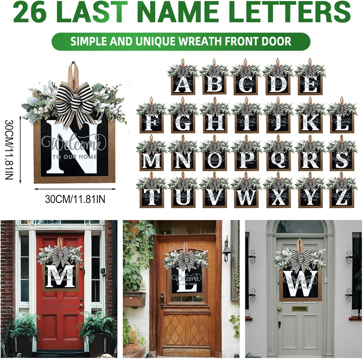 lusailstore - letter wreath