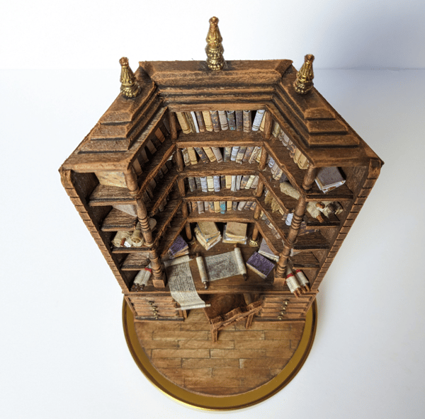 lusailstore - "Bay Library" Mini Bookcase