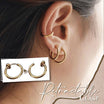 lusailstore - retractable hoop earrings